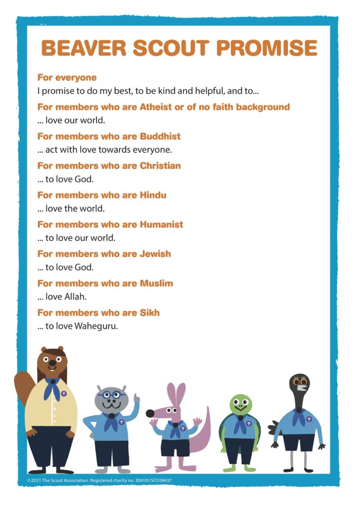 Promise and Law – 16th Wyre Forest (St Michaels) Scout Group